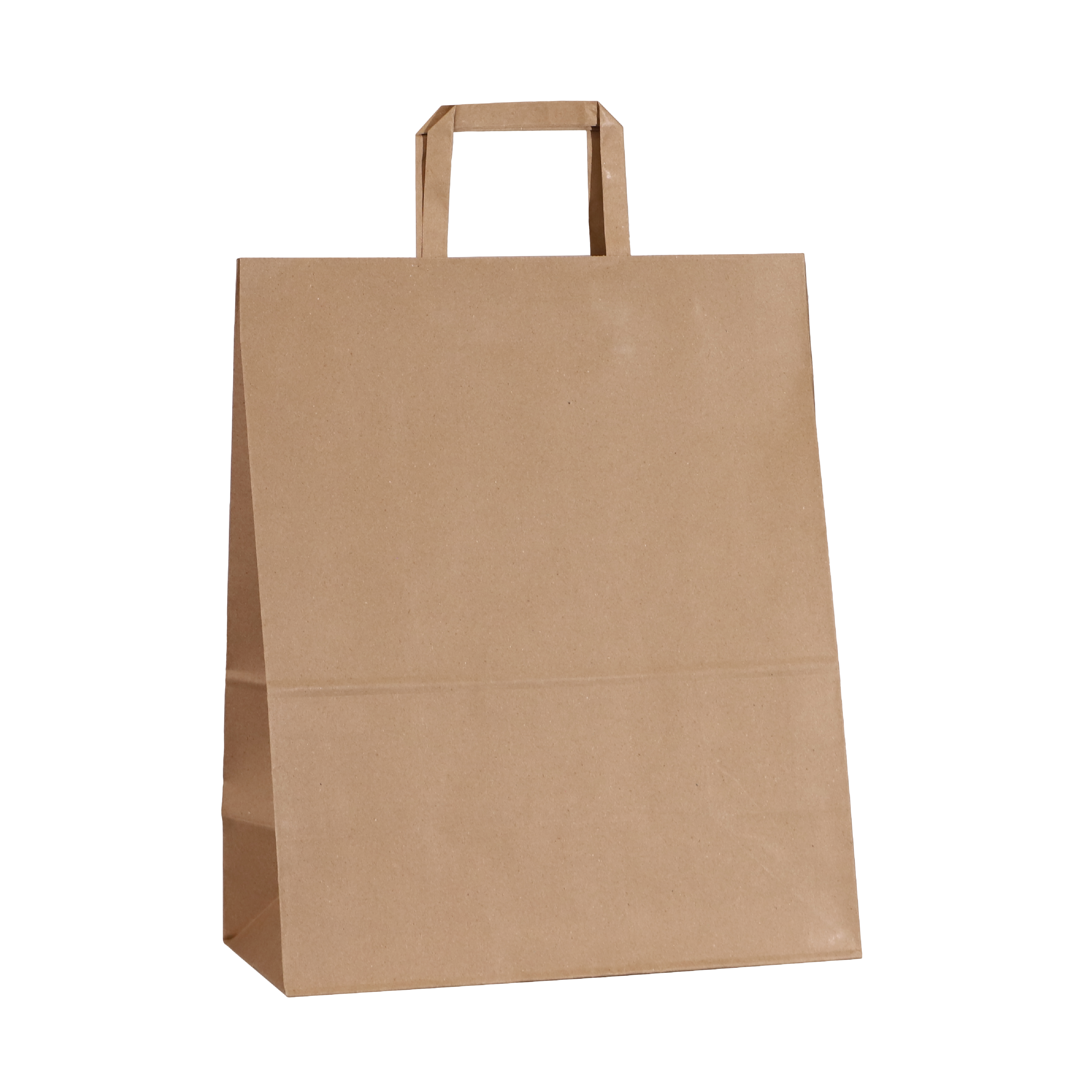 Midi Kraft Paper Shopper Bag with Handle | 390x320x160mm – Viro Solutions